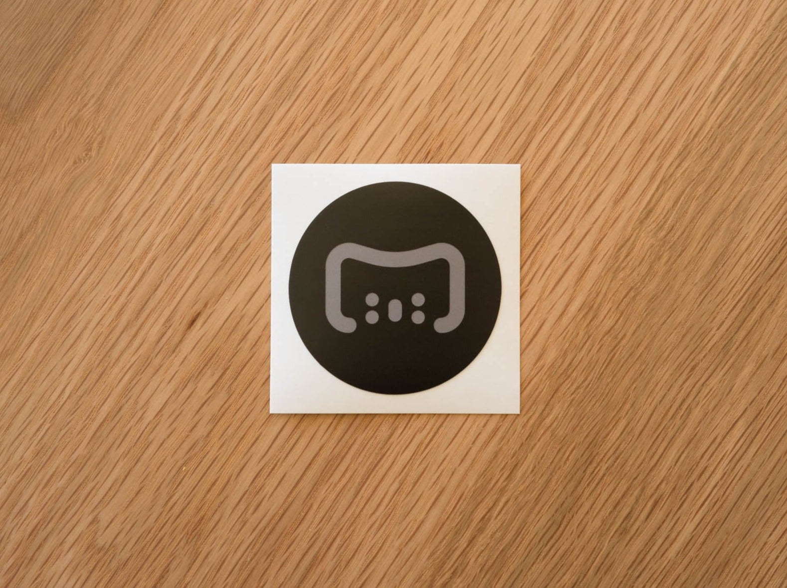 BLACK Logo Sticker [round] – Mili Online Store